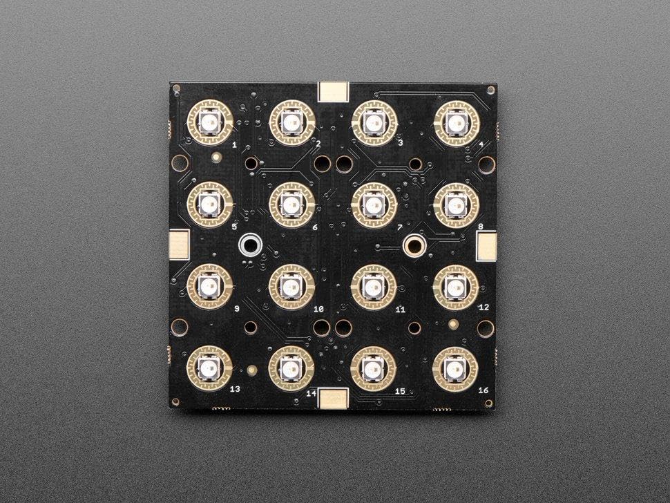 Adafruit NeoTrellis RGB Driver PCB for 4x4 Keypad (3954) — 🛍️ The Retail Market