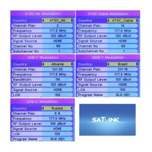 SatLink ST-7000 HDMI to RF Digital Modulator/Encoder Delivers 1080p ...
