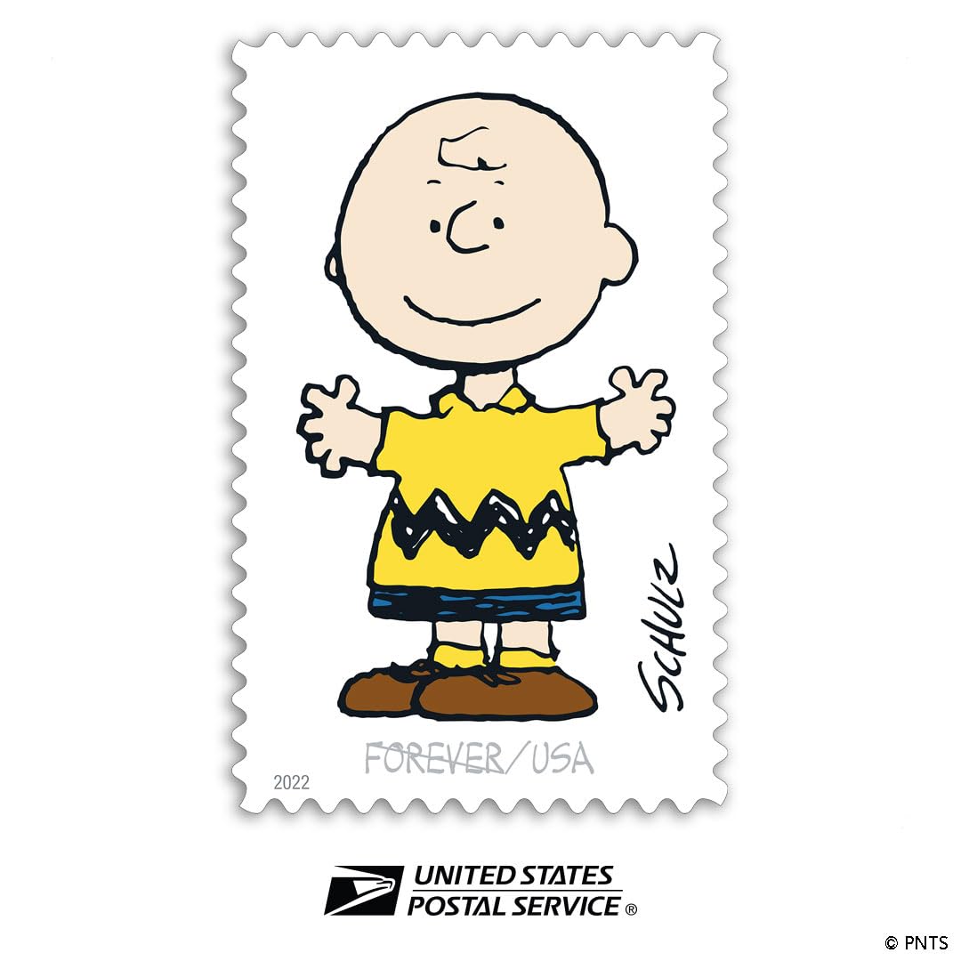 Charles M. Schulz Peanuts Forever Postage Stamps (Charlie Brown, Snoopy ...