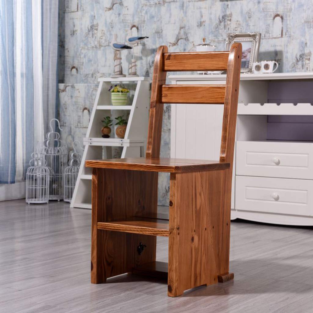 Step Stool Wooden Step Stool for Kitchen, Bathroom, Closet Step Stool ...