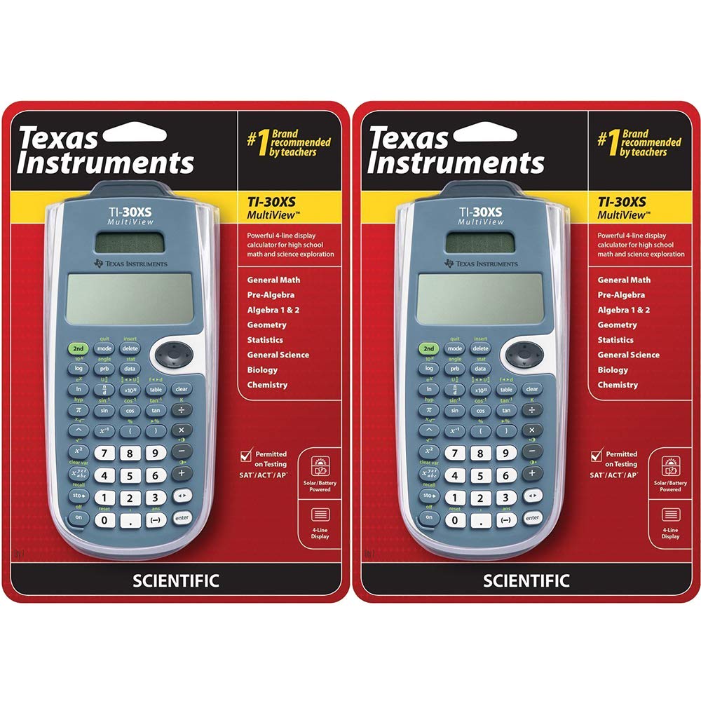Texas Instruments TI-30XS Multiview Scientific Calculator (2 Pack) — 🛍️ ...