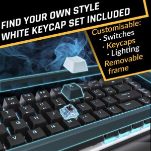 KLIM Shift Wireless Mechanical Keyboard - 2024 Version - Hotswap TKL ...