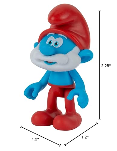 The Smurfs GARGAMEL VS Smurfs 6 Figure Multipack - Features 2-Inch ...