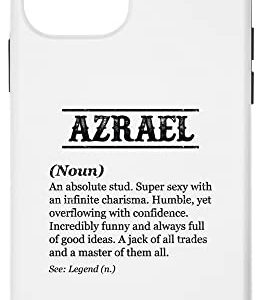 iPhone 12 mini AZRAEL - Name Definition | Funny Phrase - Customized Men ...
