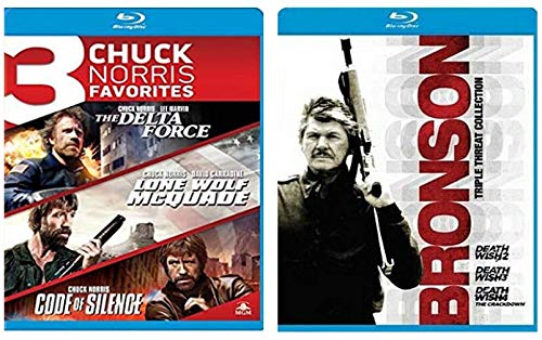 Ultimate Chuck Norris vs. Charles Bronson Blu-ray Action Collection ...