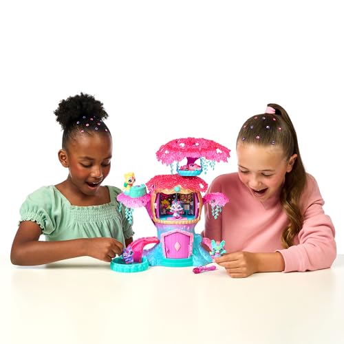 Magic Mixies Mixlings Magic Light-Up Treehouse with Magic Room Reveal ...