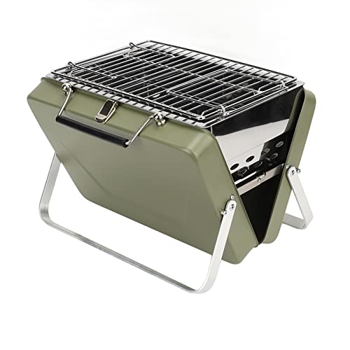 Folding Barbecue Grill Portable,Charcoal Grills Portable Charcoal Grill, Non Stick Easy ...