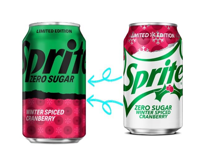 Sprite Cranberry ZERO Lemon-Lime Soda - 12 fl oz cans - 12pk — 🛍️ The ...