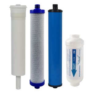 WUHUFILTRA - Replacement Water Filters, Full Filter Set with Membrane ...