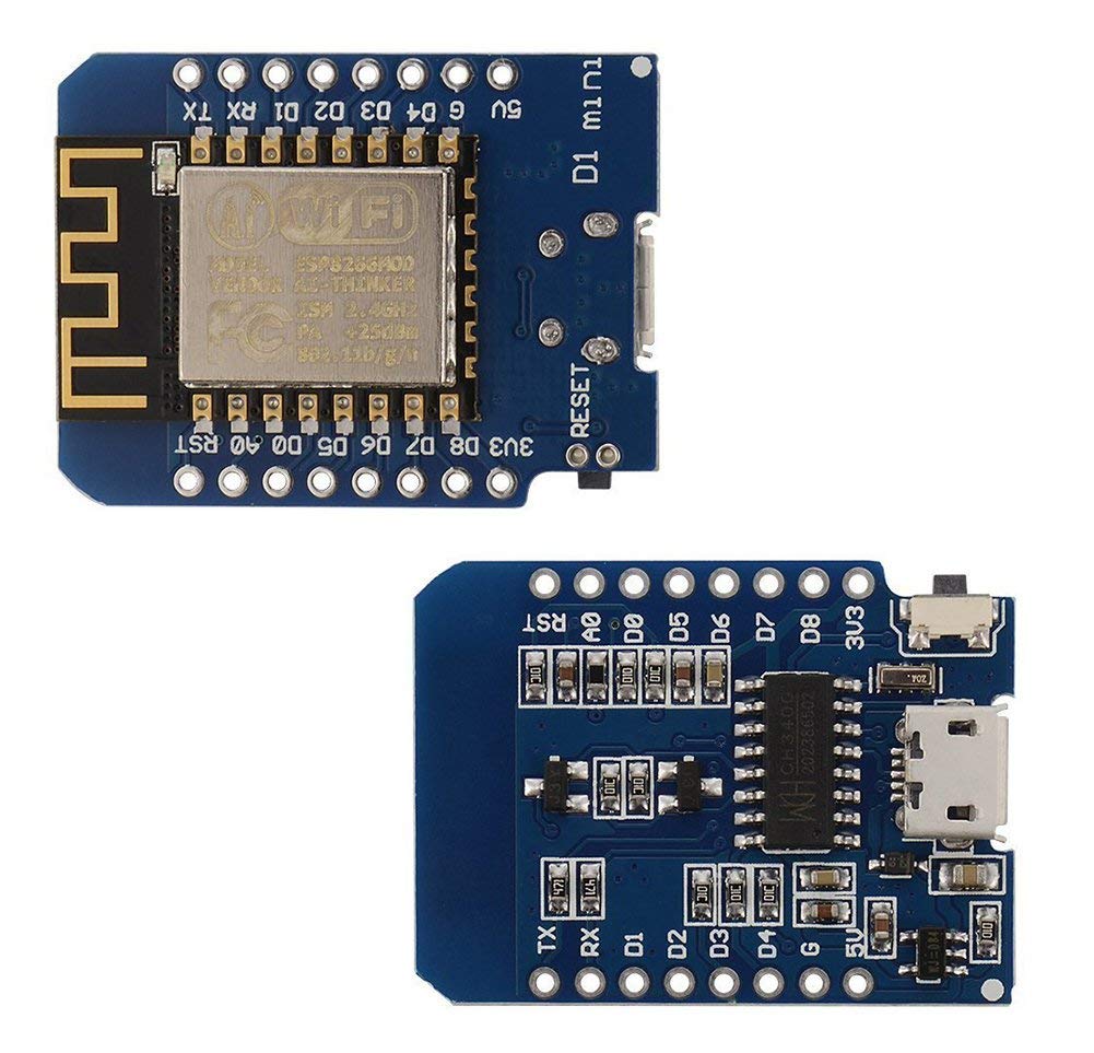 Jacobsparts 5 Pack D1 Mini Nodemcu Lua Micropython Wifi Esp8266 Esp 12 Wemos Microcontroller — 🛍