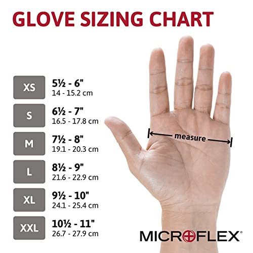 Microflex MF-300-XL Extra Large Diamond Grip Latex Gloves 100 Count — 🛍 ...