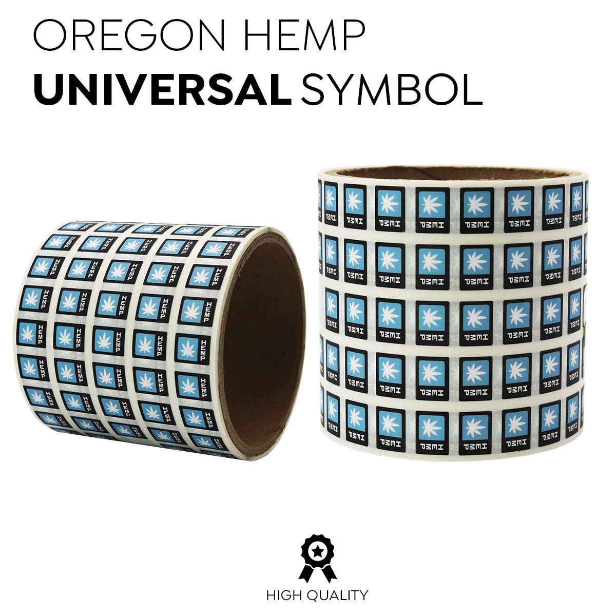 THC Solutions Universal Symbol Label 1, 000 Count — 🛍️ The Retail Market