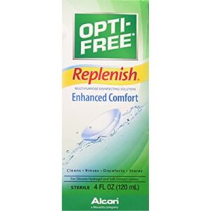 Opti-Free replenish solution for contact lenses 4 Fl oz — 🛍️ The Retail ...