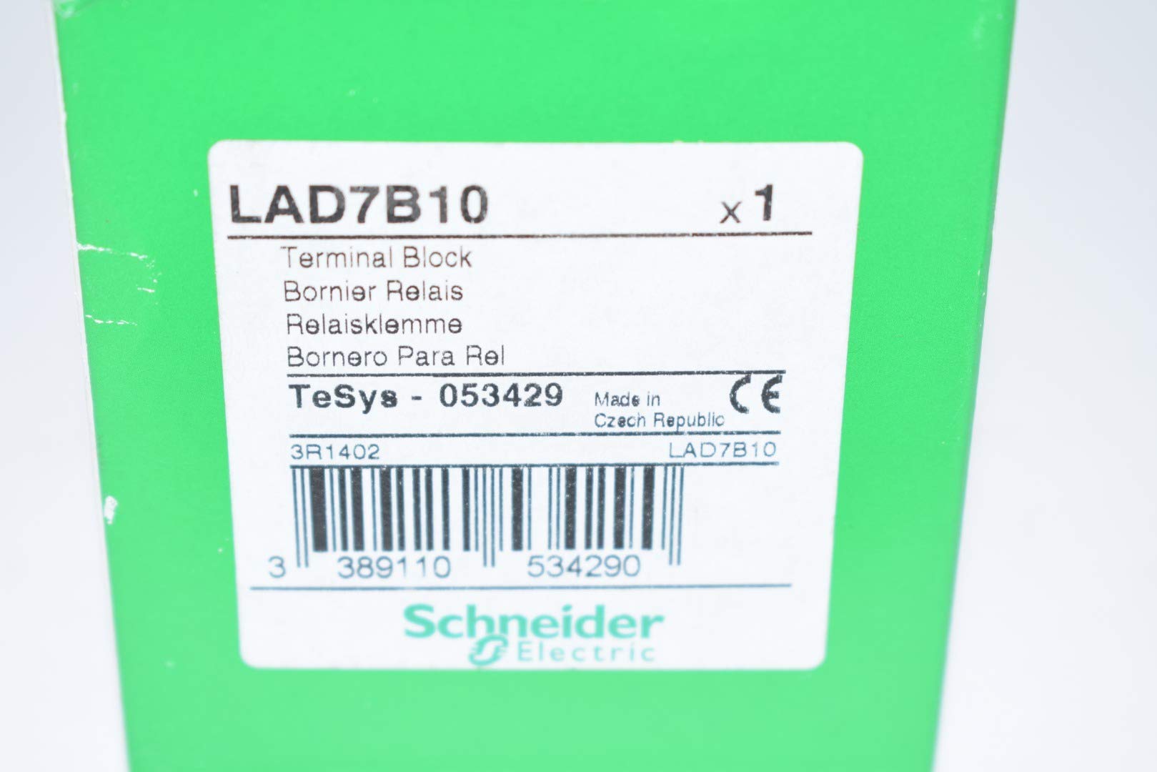 New Schneider Electric LAD7B10 Thermal Overload Relays; 17-25A; Class ...
