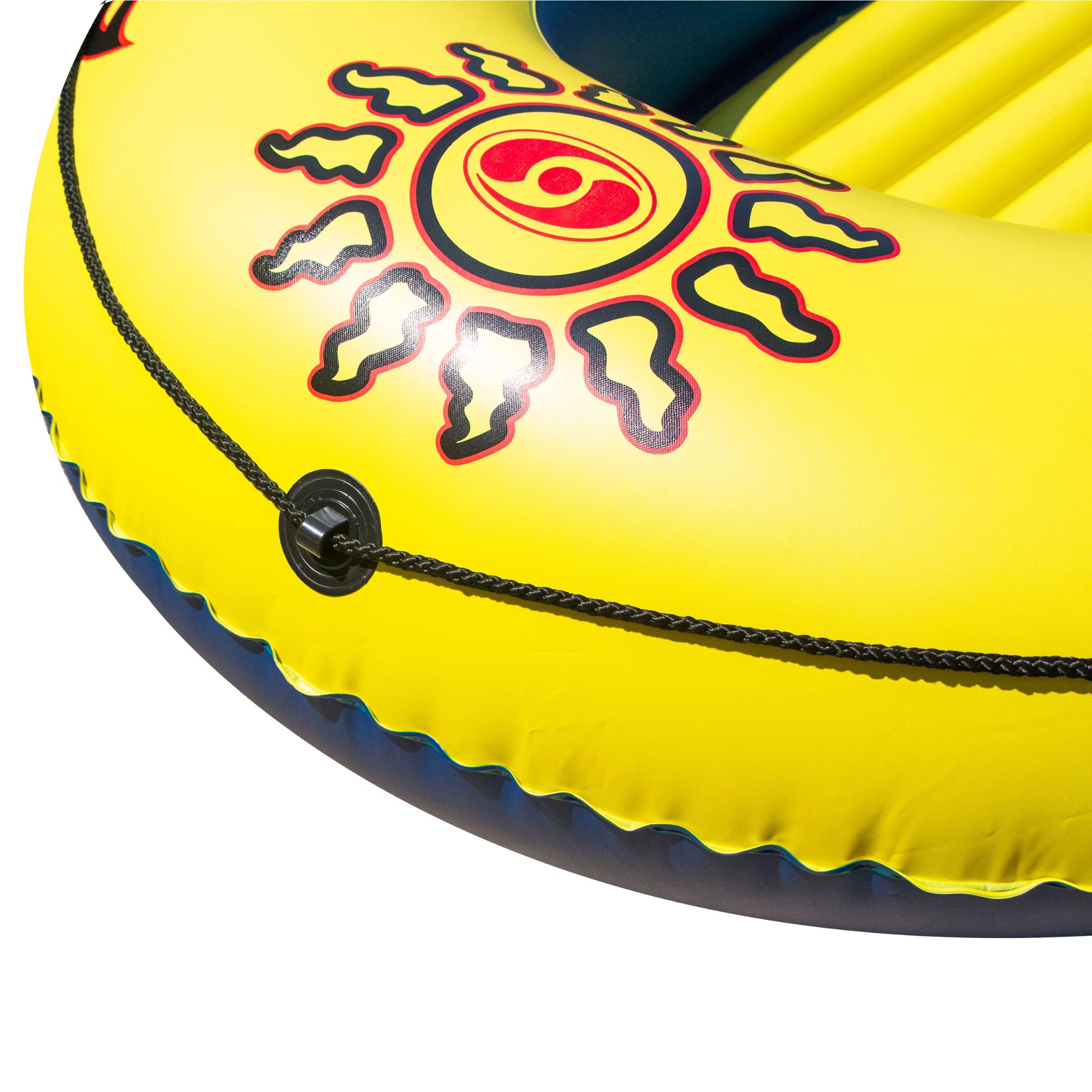 Solstice Inflatable Boat Rafts 2 Person for Adults & Kids Comes W/ Pole ...