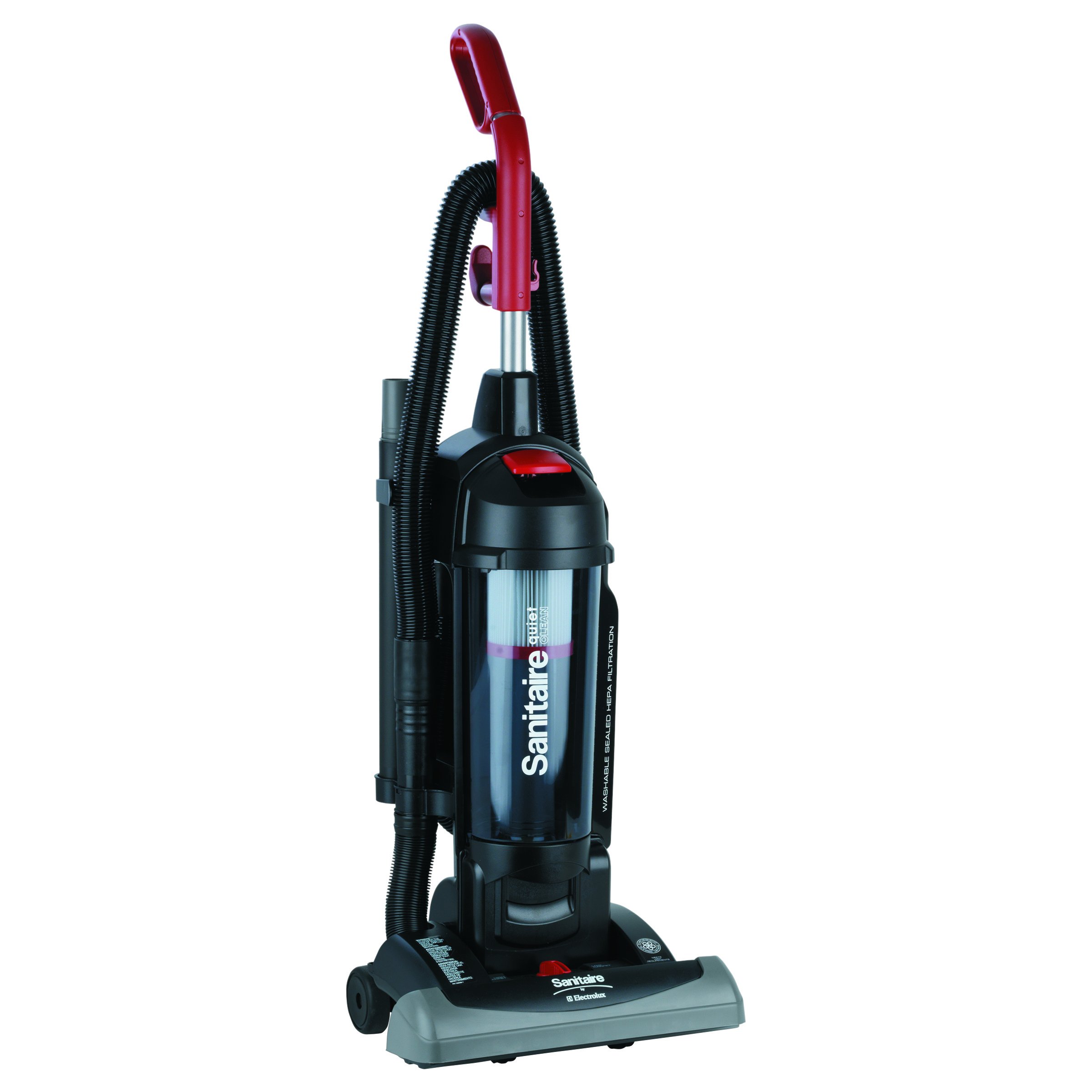 Sanitaire SC5845D FORCE QuietClean Upright Vacuum with Dust Cup and ...