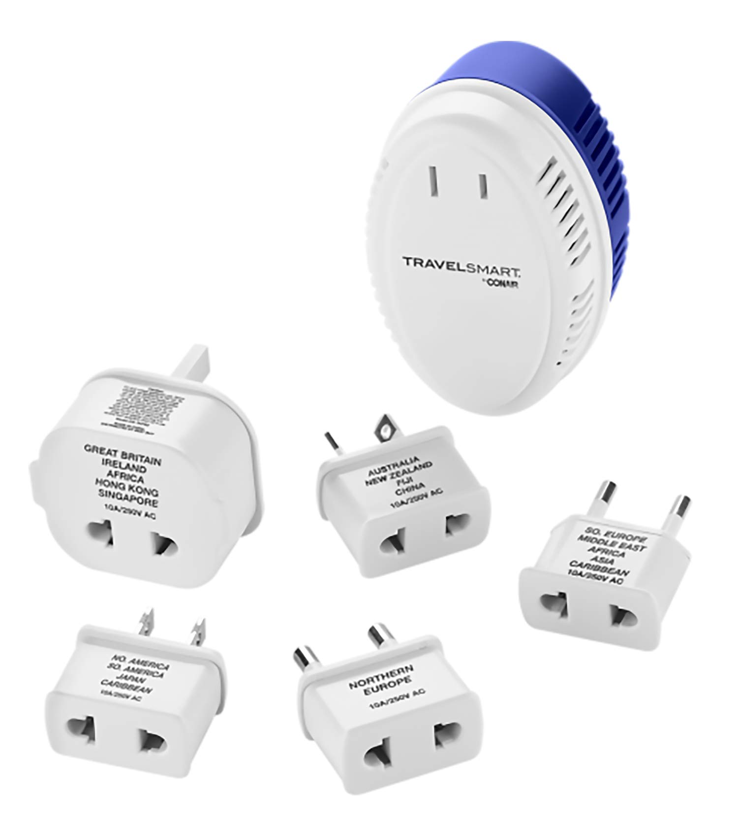 Conair Voltage Converter and Universal Travel Adapter,European Travel ...