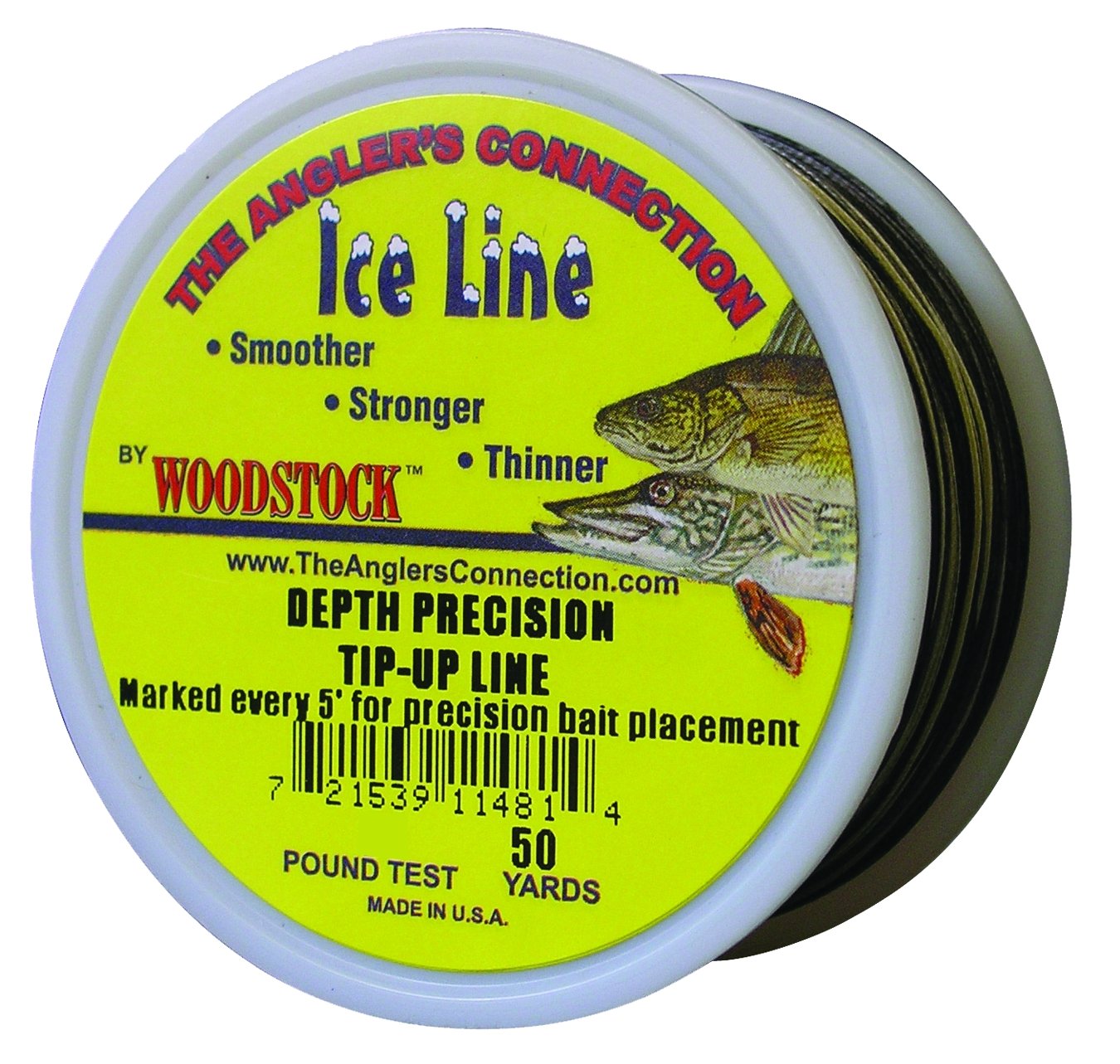 Woodstock Line 12-TU-50-20-MTR 50-Yard Metered Tip-Up Line 20 No ...
