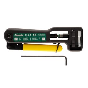 Cablematic C.A.T.-AS Coaxial 59/6 and 7/11 Connector Compression Tool ...