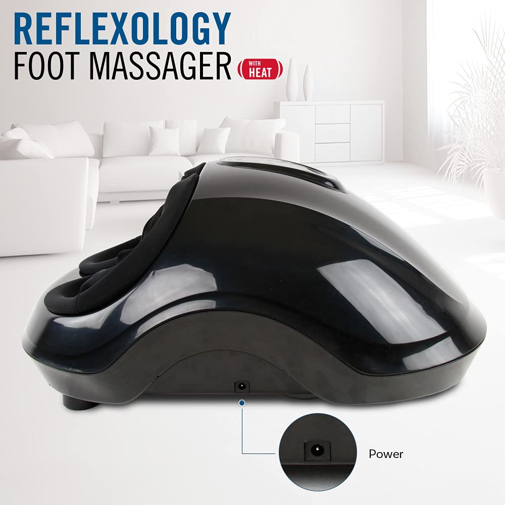 Daiwa Felicity Foot Massager Machine - Shiatsu Foot Massager with Heat ...