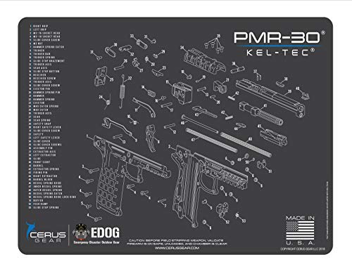 EDOG PMR-30 Gun Cleaning Mat - Schematic (Exploded View) Diagram ...