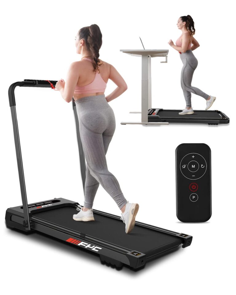 FYC Foldable Treadmill with Incline and Bluetooth, 2.5HP Electric ...