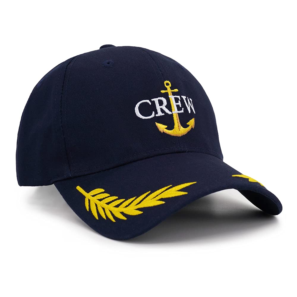 Captain Hat & First Mate | Matching Skipper Boating Baseball Caps ...