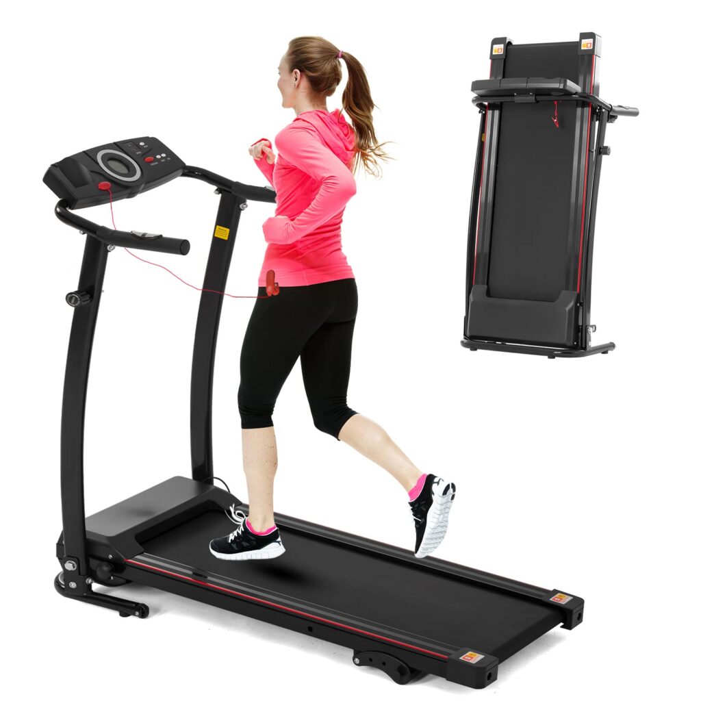FYC Foldable Treadmill with Incline and Bluetooth, 2.5HP Electric ...