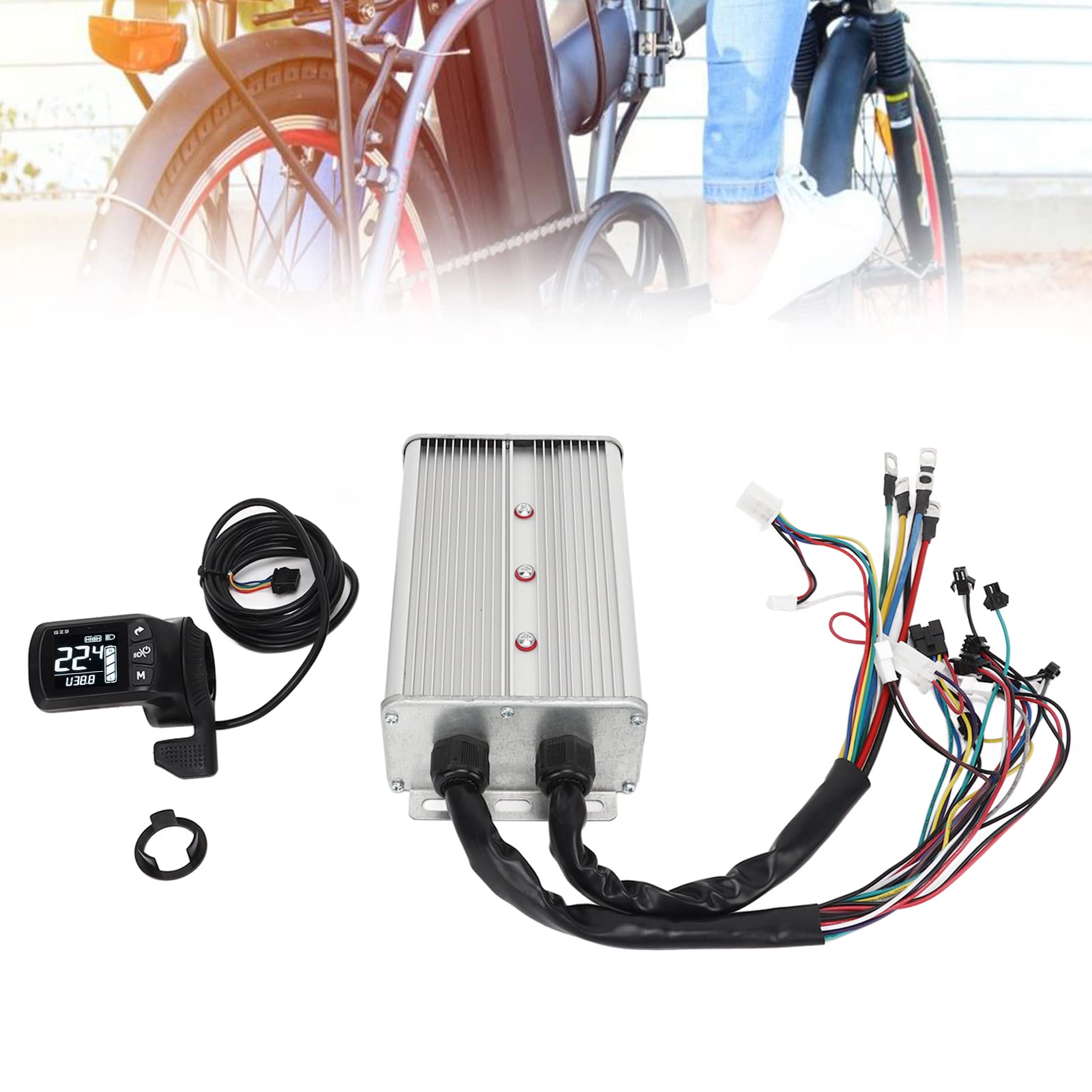 SPYMINNPOO Electric Motor Controller,48V 60V 1500W Electric Scooter ...