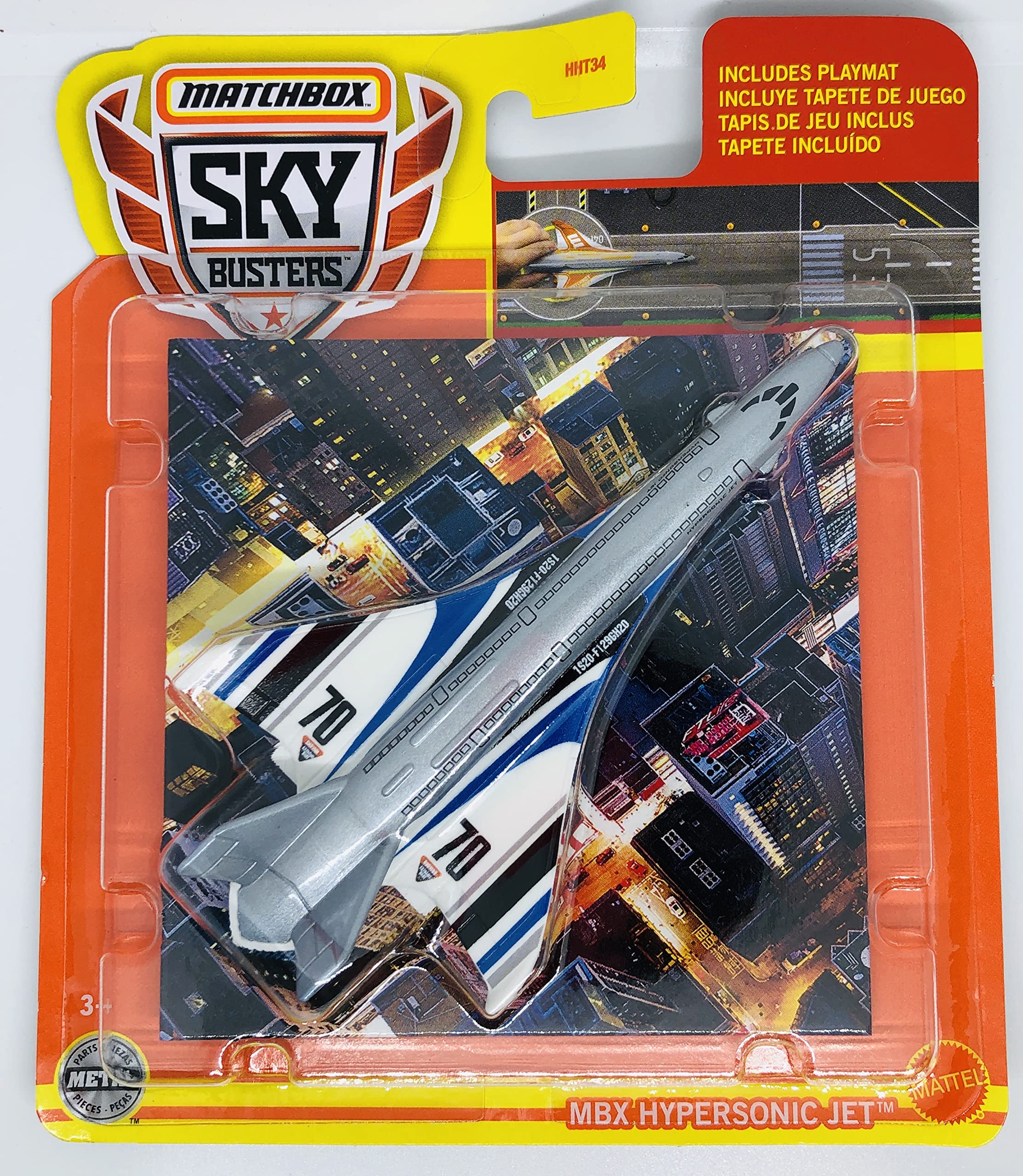 Matchbox - Sky Busters 2022 - MBX Hypersonic Jet - 11/33 - Includes ...