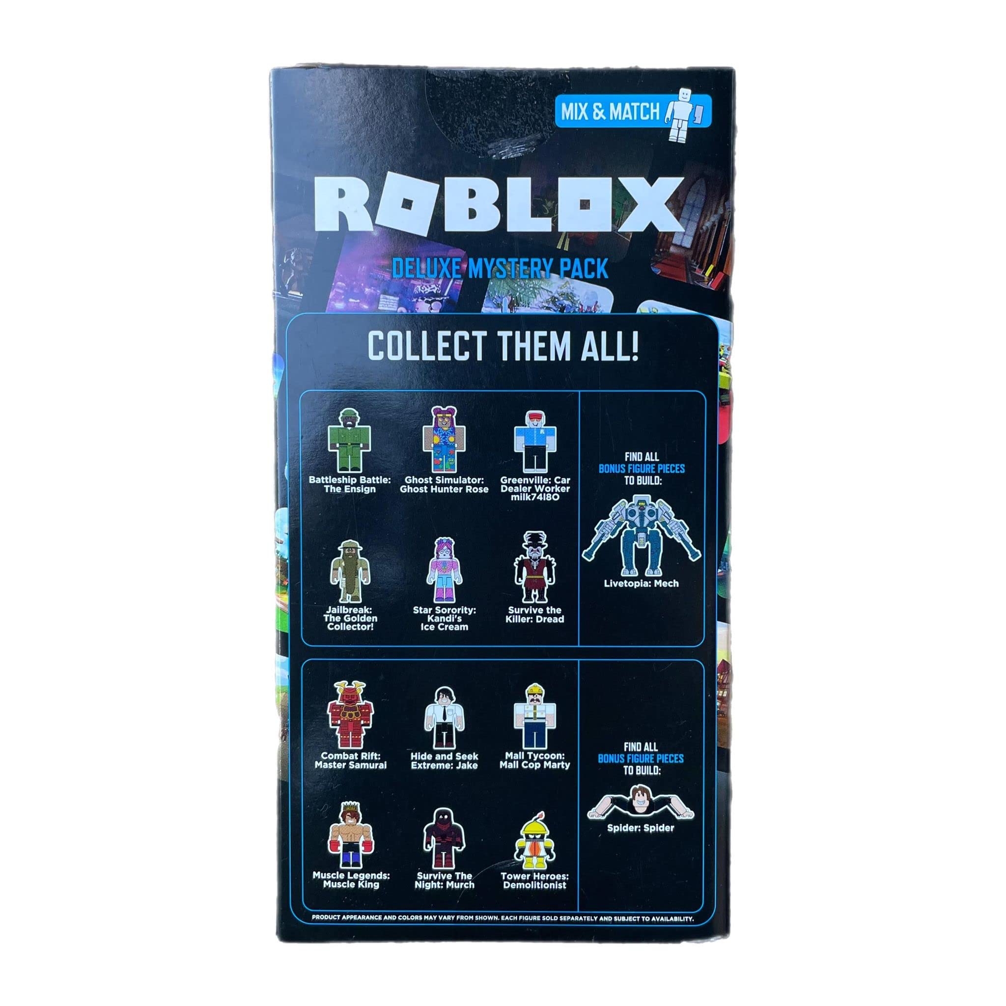 Roblox Deluxe Mystery Pack Action Figure Series 1 2 - Includes ...