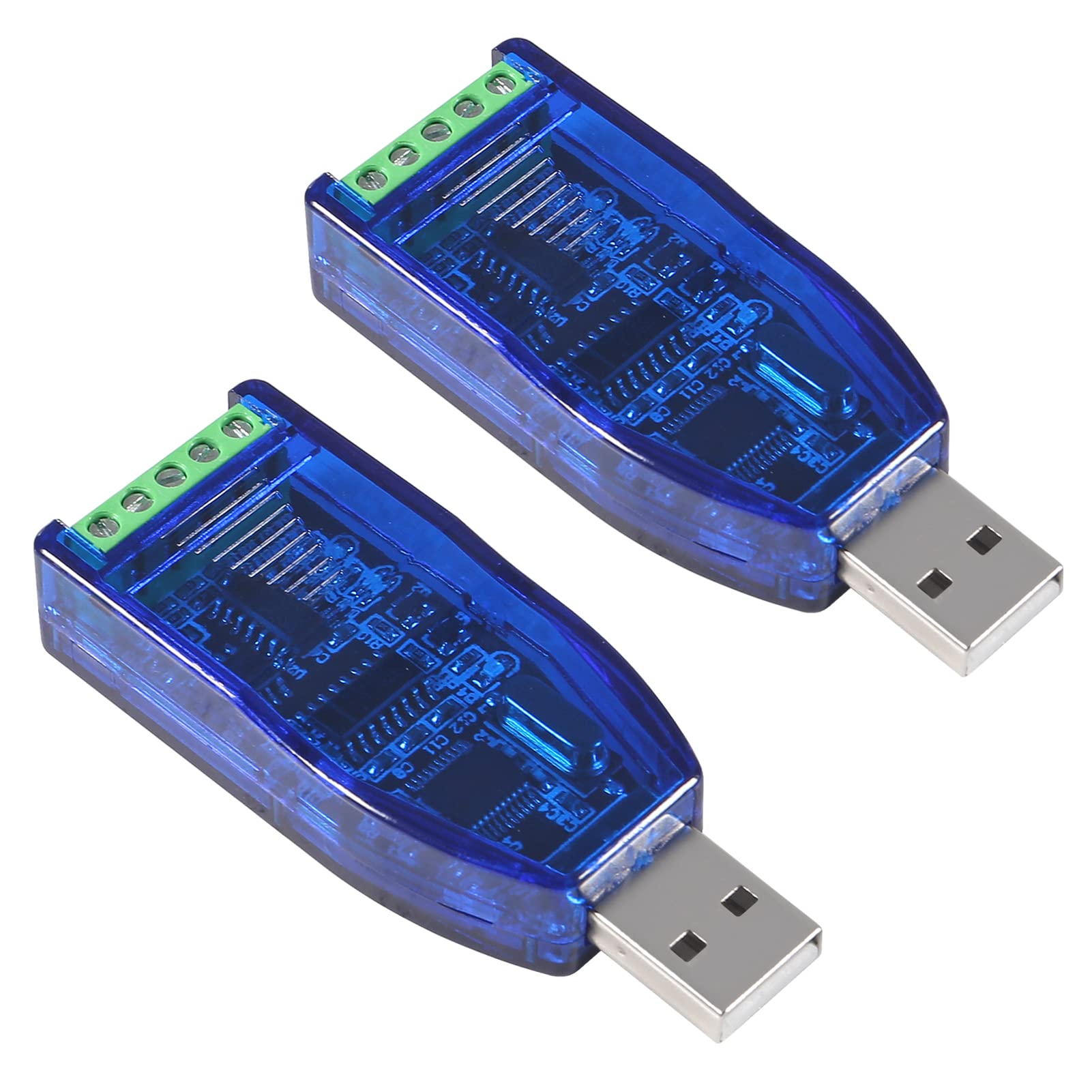 DWEII 2PACK USB to RS485 RS232 Converter with CH340 chip Upgrade ...