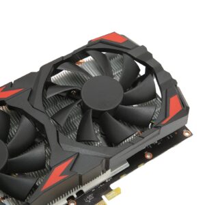 Sanpyl RX 580 Gaming Graphics Card, 8GB GDDR5 256 Bit Video Game Graphics Card, PCI Express 3.0x16, Computer GPU PC Video Cards with Dual Fan Cooling Fan, 3*DisplayPort, DVI