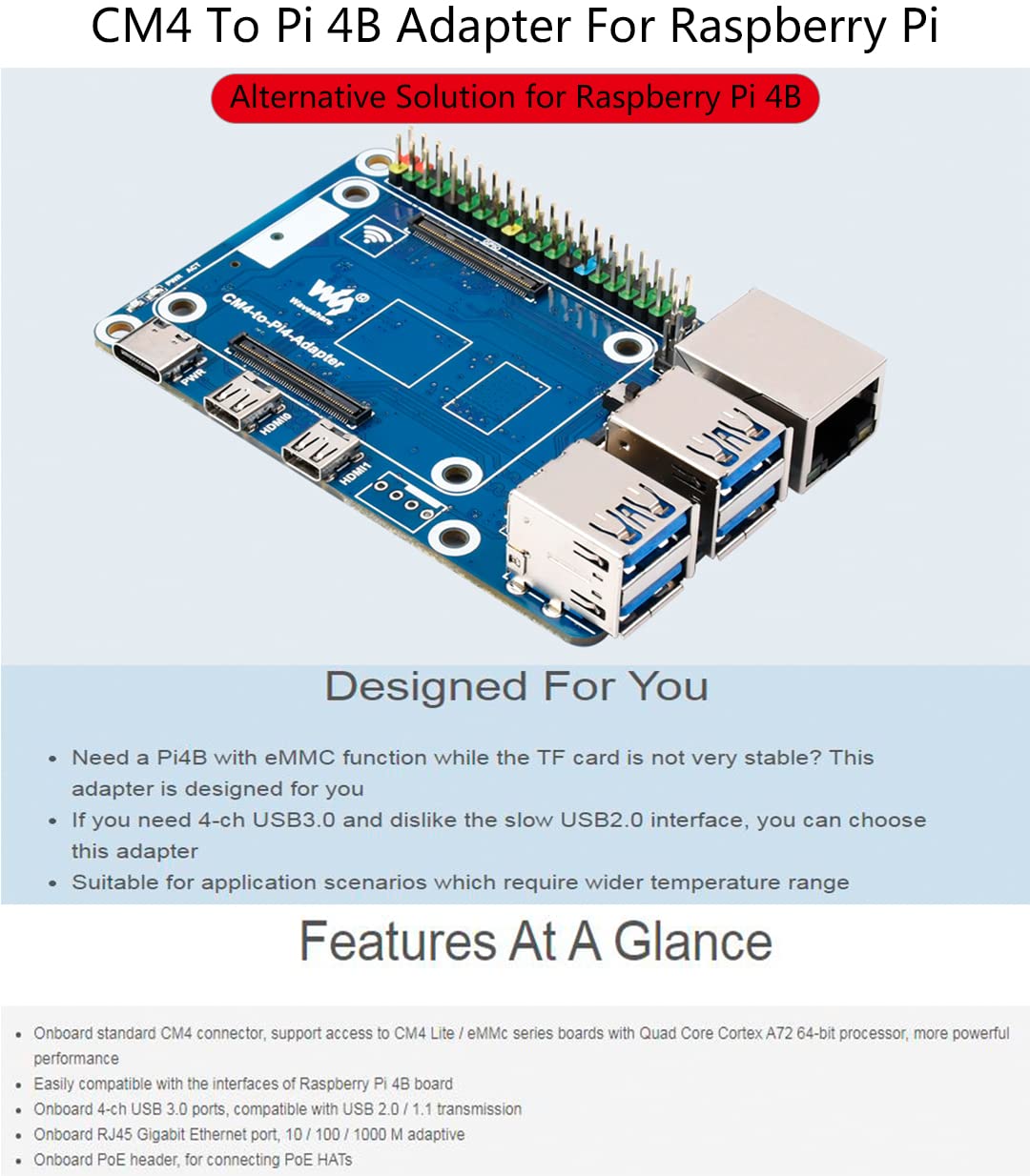 Compute Module 4 To Raspberry Pi 4b Adapter Based On Compute Module 4 To Reproduce Original