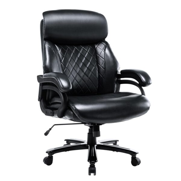 Big and Tall Office Chair 500lbs, Heavy Duty Ergonomic Mesh Chair ...