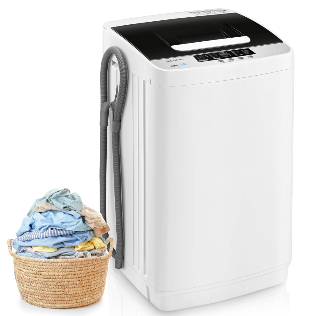 Kasunpul 1.04 Cu.Ft Full Automatic Washer and Dryer Combo with Drain ...