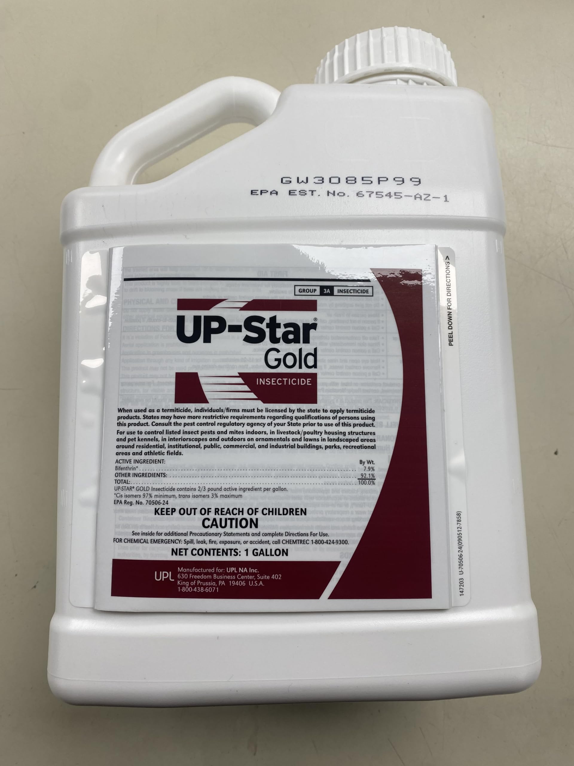 UPL NA UPL UP-STAR GOLD Insecticide Bifenthrin 7.9% - 1 Gallon(128oz ...