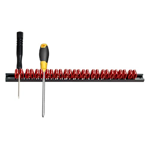 Huvqianu Heavy-Duty Screwdriver Rack, Screwdriver Wall Mount, Efficient ...