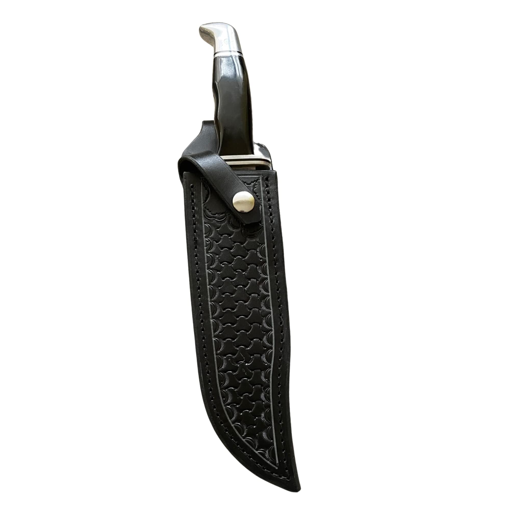 Carl Thomas Leathers Custom Leather Knife Sheath Fits Buck 120 Knife ...