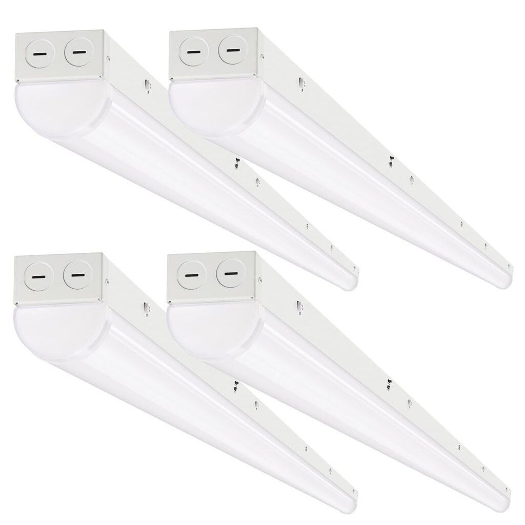 DAKASON 4FT Linkable LED Linear Light, 40W Replacing 120W, 3000K/4000K ...
