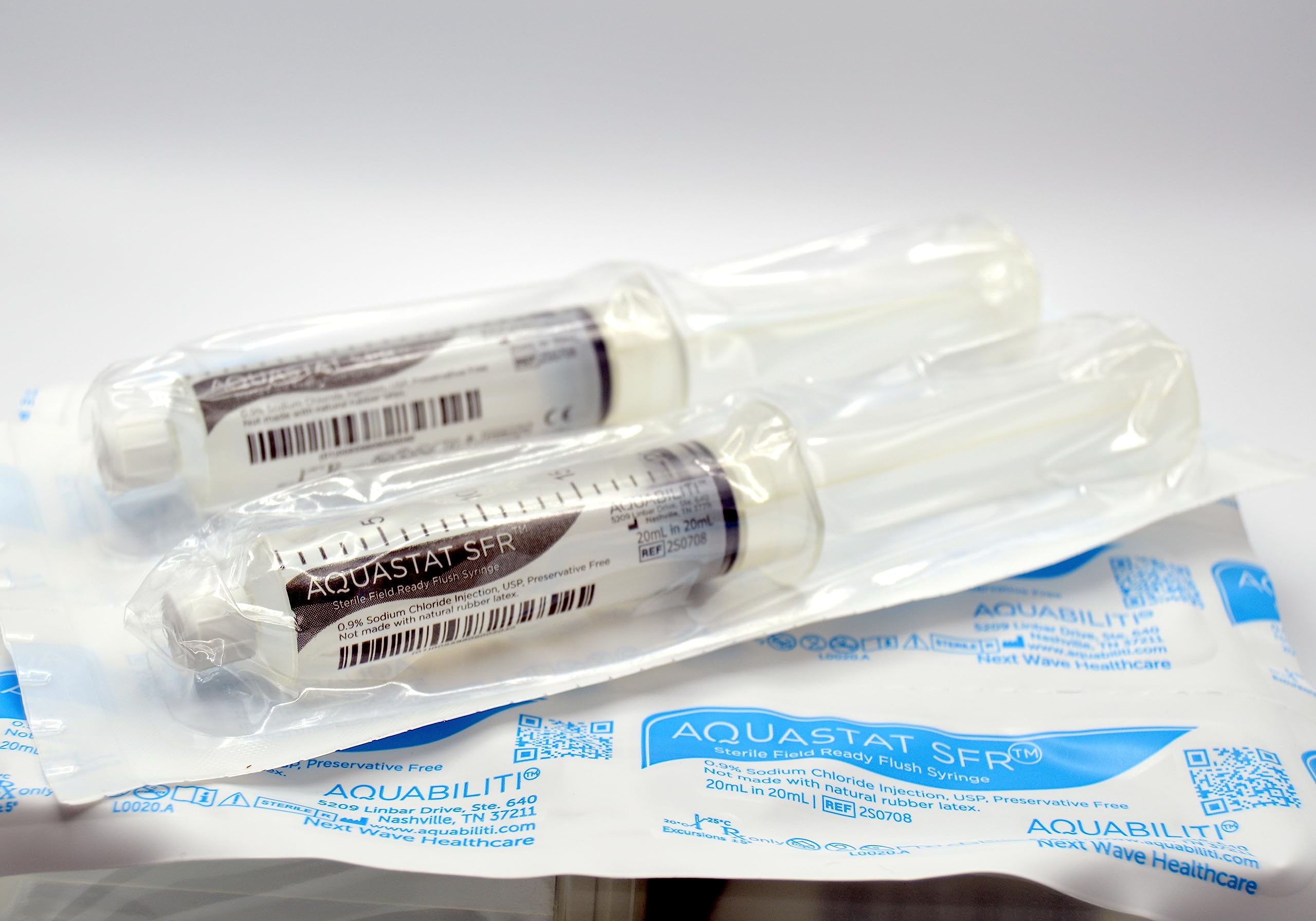 Aquabiliti Aquastat Prefilled Flush Syringe with 0.9% USP Sodium ...