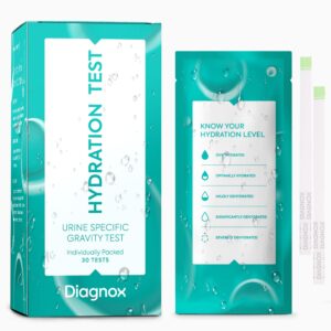 DIAGNOX Hydration Urine Test Strips - Urine Specific Gravity Test ...