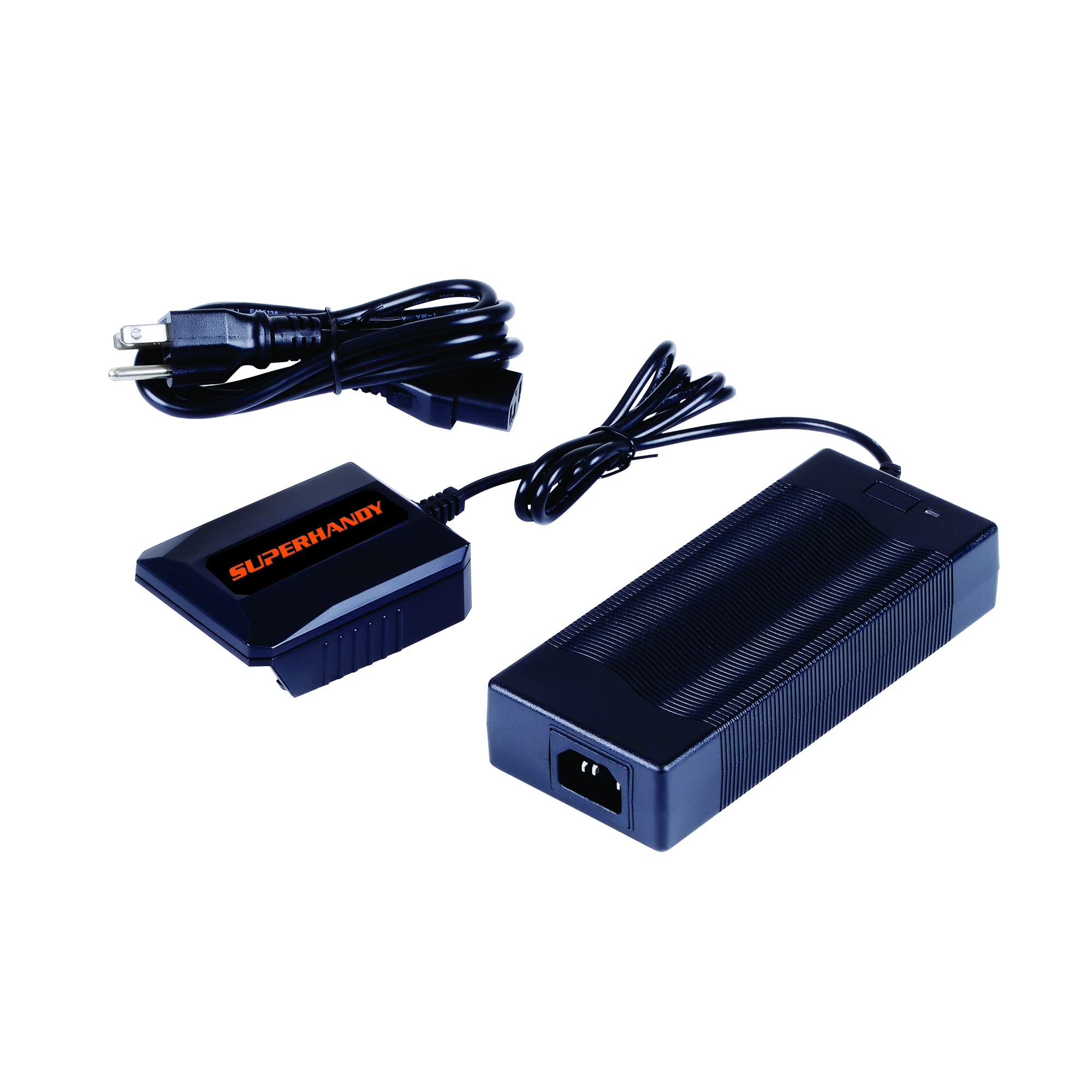 SuperHandy Heavy Duty Lithium Ion Battery Charger 100-240V AC 50/60Hz 2 ...
