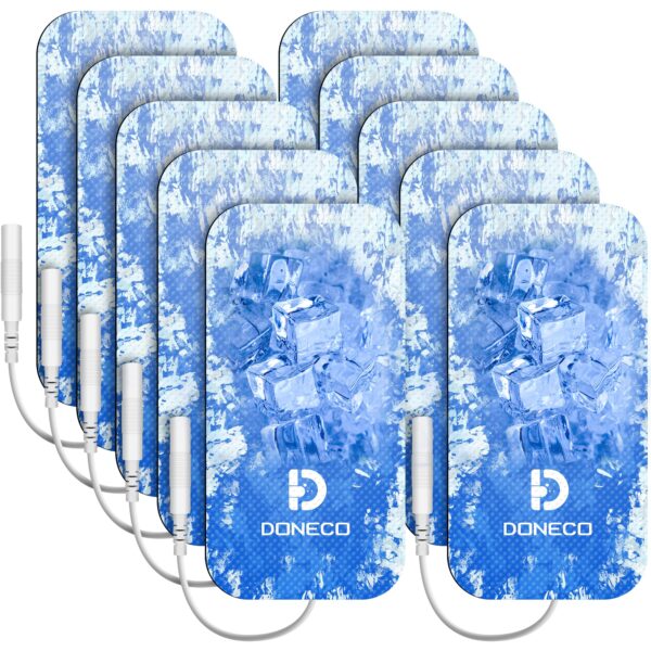 DONECO TENS Unit Pads 18 Pcs Replacement Pads Electrode Patches for ...
