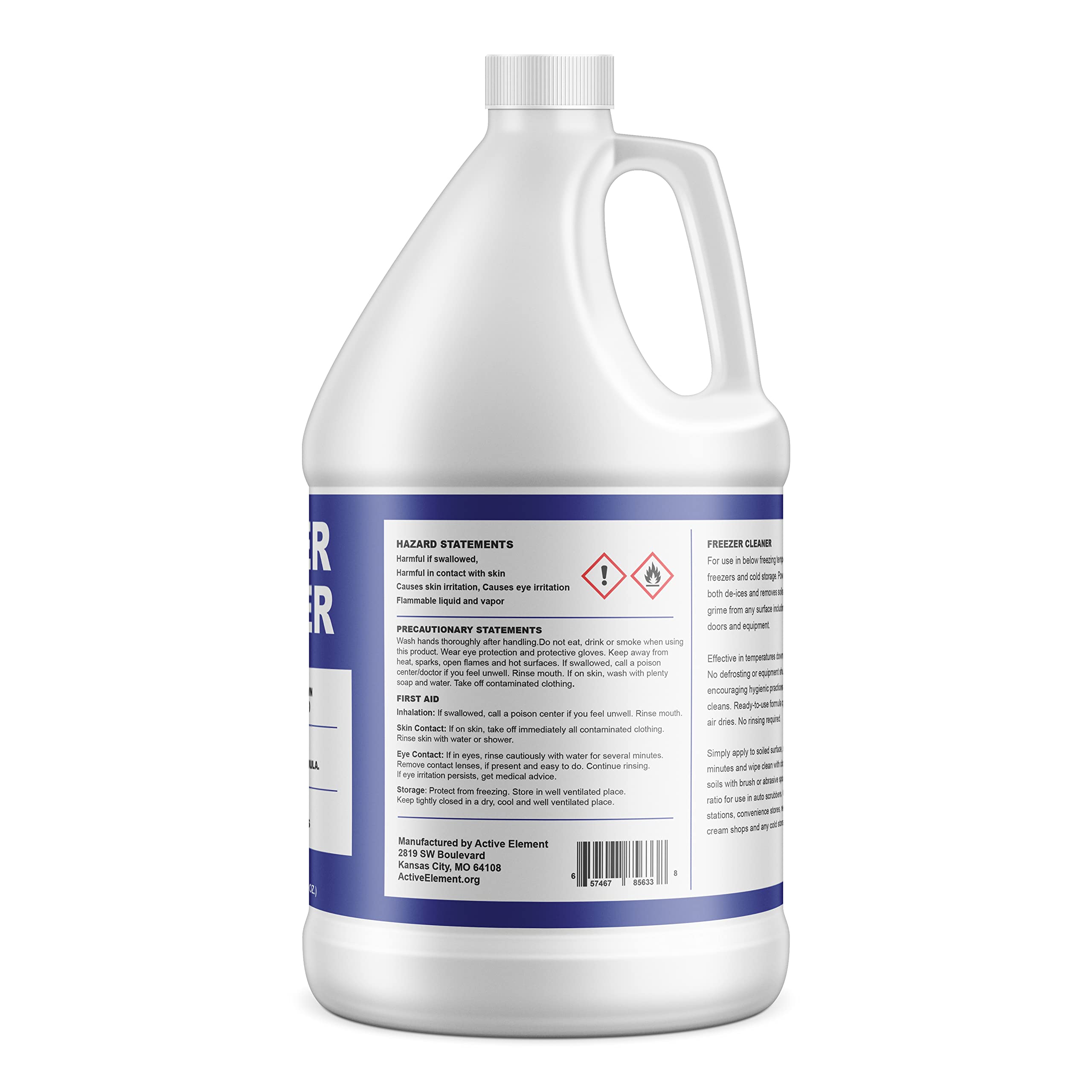 Active Element Freezer Cleaner - 1 Gallon - Deices and Cleans - Ready ...