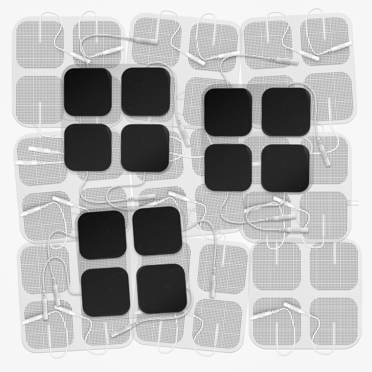 DONECO TENS Unit Pads 18 Pcs Replacement Pads Electrode Patches for ...