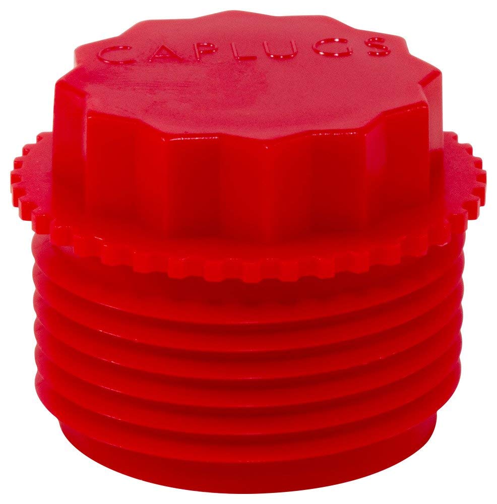 Caplugs P-48B P Series – Plastic Threaded Plug for NPT/NPS Pipe ...