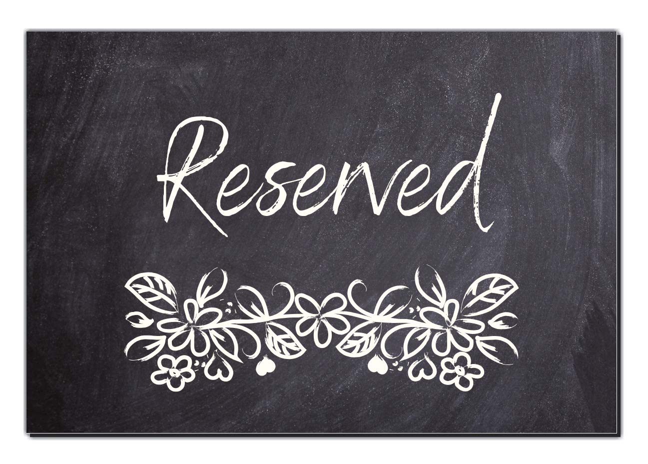 15 Reserved Signs for Tables Wedding Reception | Reserved Table Cards ...