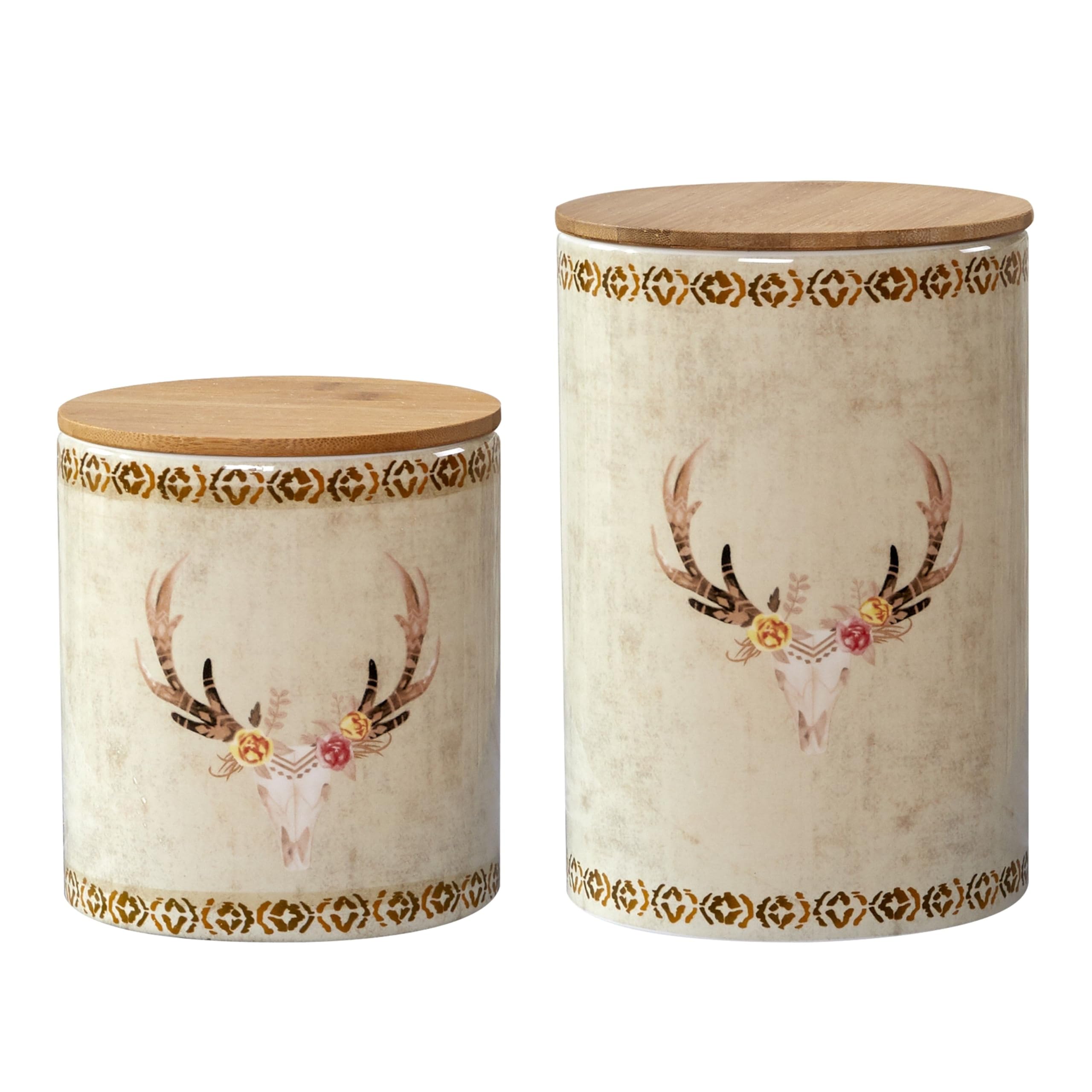 Paseo Road by HiEnd Accents Desert Skull Western Canister Sets for ...