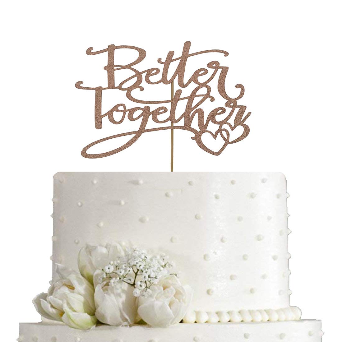 Better Together Cake Topper - Bridal Shower, Mr and Mrs, Engagement ...